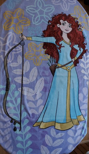 Disney Merida Brave Beach Towel Bow Arrow Rare HTF Lake Bath Ocean ...