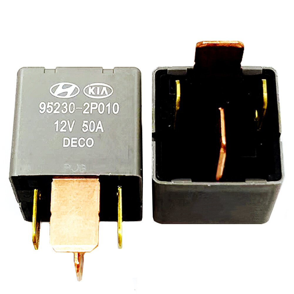 2Pcs DECO 95230-2P010 12VDC Automotive Relay 4Pins 50A | eBay