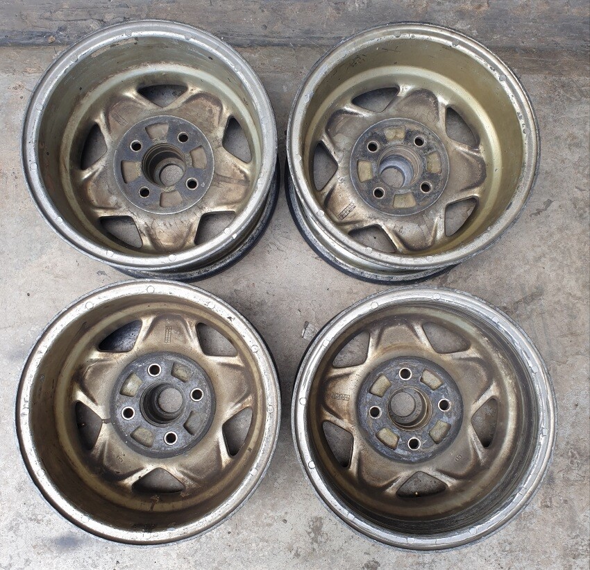 14" Cromodora Daytona 114.3x4 Wheels Rims for AE86 TA22 Datsun KE70 JDM ...