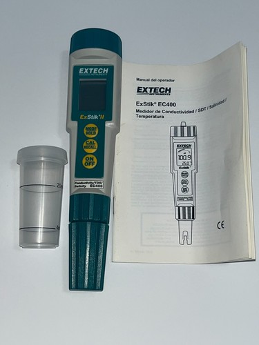 EXTECH ExStik ll EC/TDS/Salinity/Temp Meter EC400 (Made in TAIWAN) | eBay