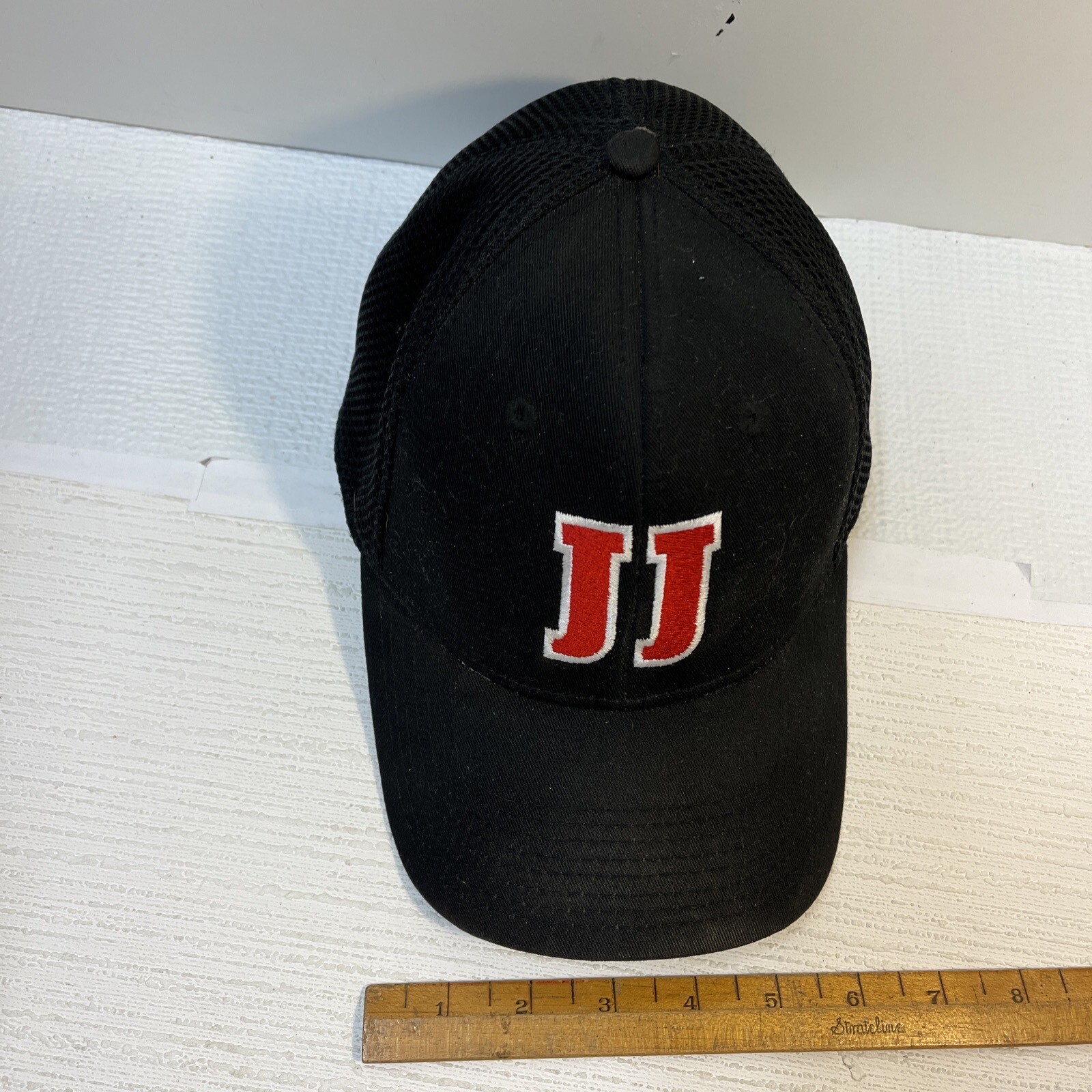 NEW ERA Jimmy Johns Black Baseball Cap Hat Mesh back … - Gem