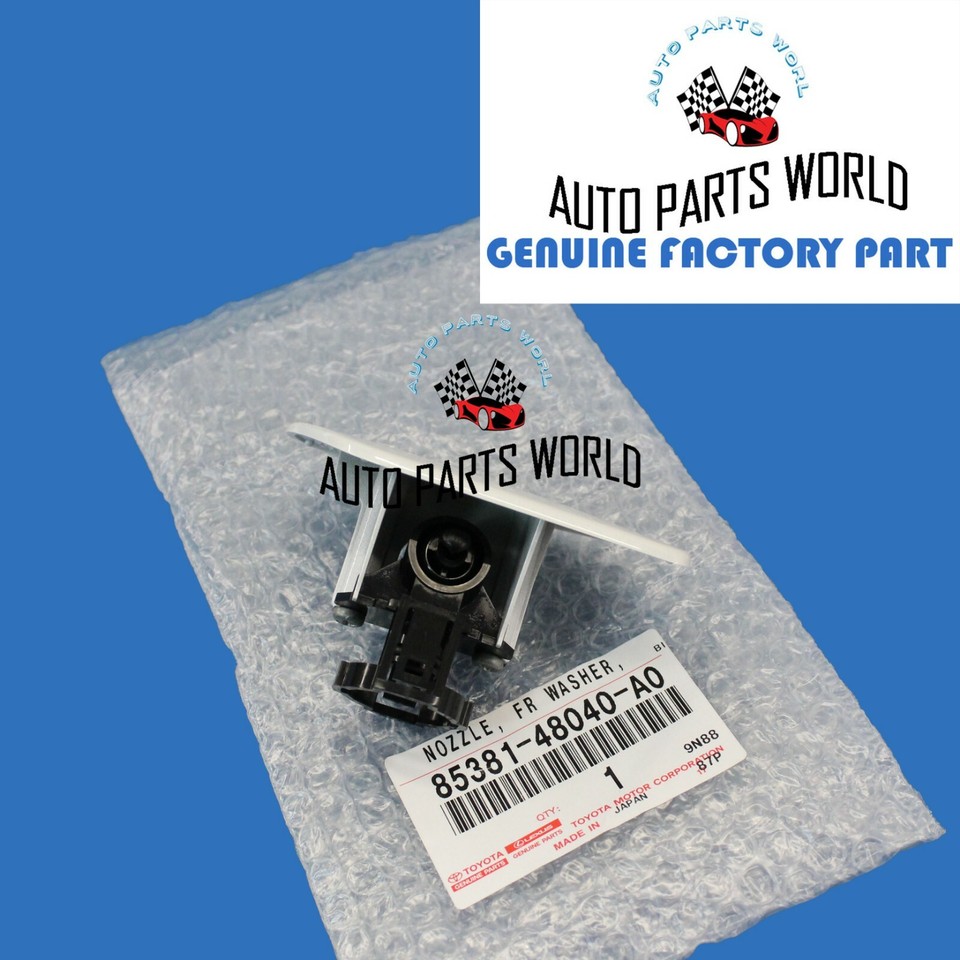 NEW GENUINE LEXUS RX330 RX350 WHITE RIGHT HEADLIGHT WASHER NOZZLE 85381 ...