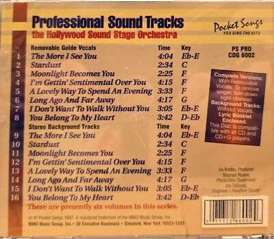 6002 TRACKS POCKET SONGS KARAOKE CDG LOT MI | eBay