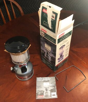 COLEMAN Ultra Light Dual Fuel Lantern Model 226 w/ Original Box - Very ...