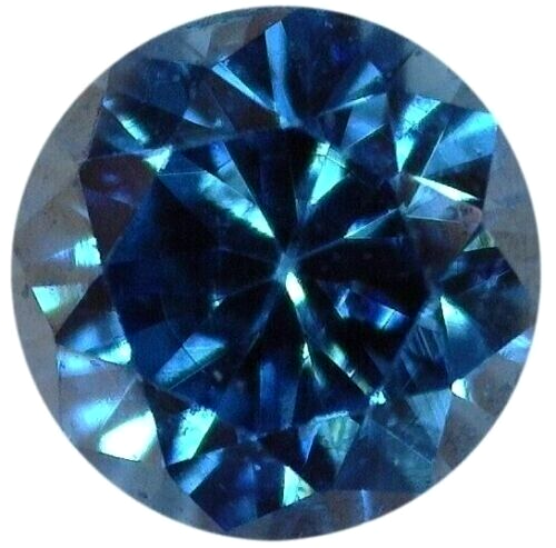 4mm Natural Blue Diamond Round Brilliant VS AAA Grade German Cut | eBay
