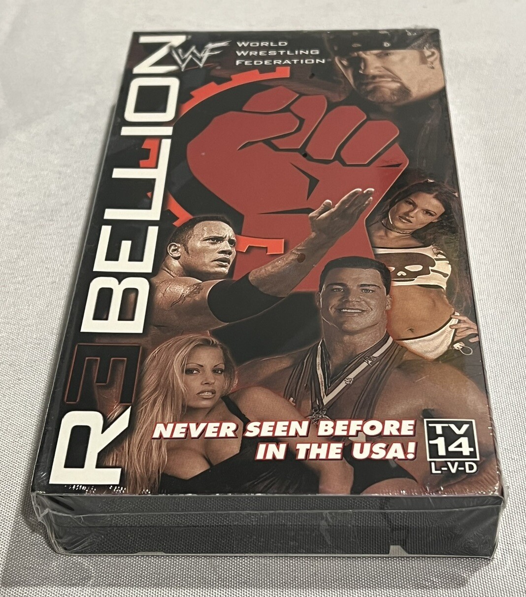 WWF Rebellion 2000 Wrestling VHS Video RARE WWE E1 for sale online | eBay