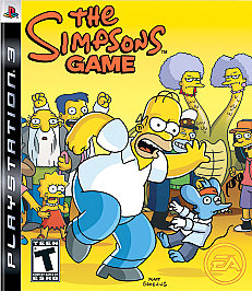 The Simpsons Game (Sony PlayStation 3, 2007) for sale online | eBay