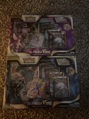 Pokemon Dialga and Palkia VSTAR Premium Collection Boxes *SEALED* | eBay