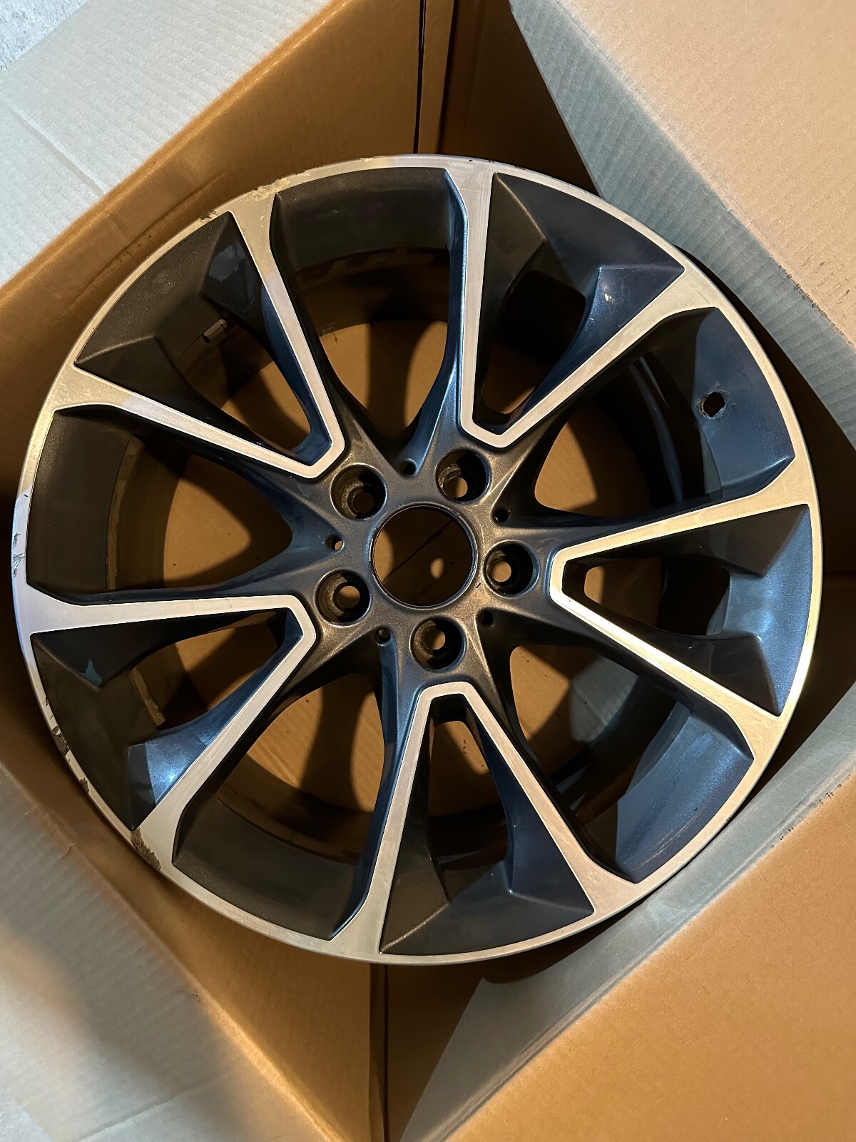 BMW X5 WHEEL RIM BICOLOR STYLE 449 19" F15 2014-18 GENUINE OE ...