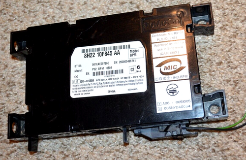 2010-2012 RANGE ROVER L322 BLUETOOTH COMMUNICATION MODULE 8H22 10F845 ...