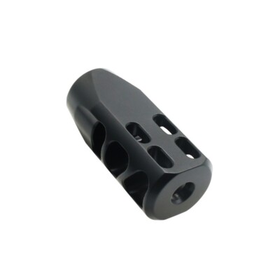 Steel 5/8x24 Tanker Comp .308 7.62 Muzzle Brake Muzzle Device Ported ...