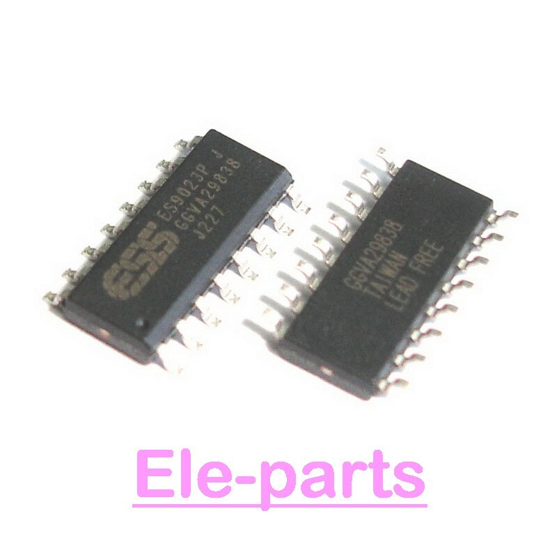 2 PCS ES9023P SOP-16 ES9023 SMD-16 Premier Stereo DAC with 2Vrms Driver ...