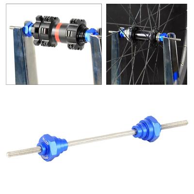 Bike Wheel Truing Stand Adapter Thru Axle Hub 12 15 20mm Axles | eBay UK