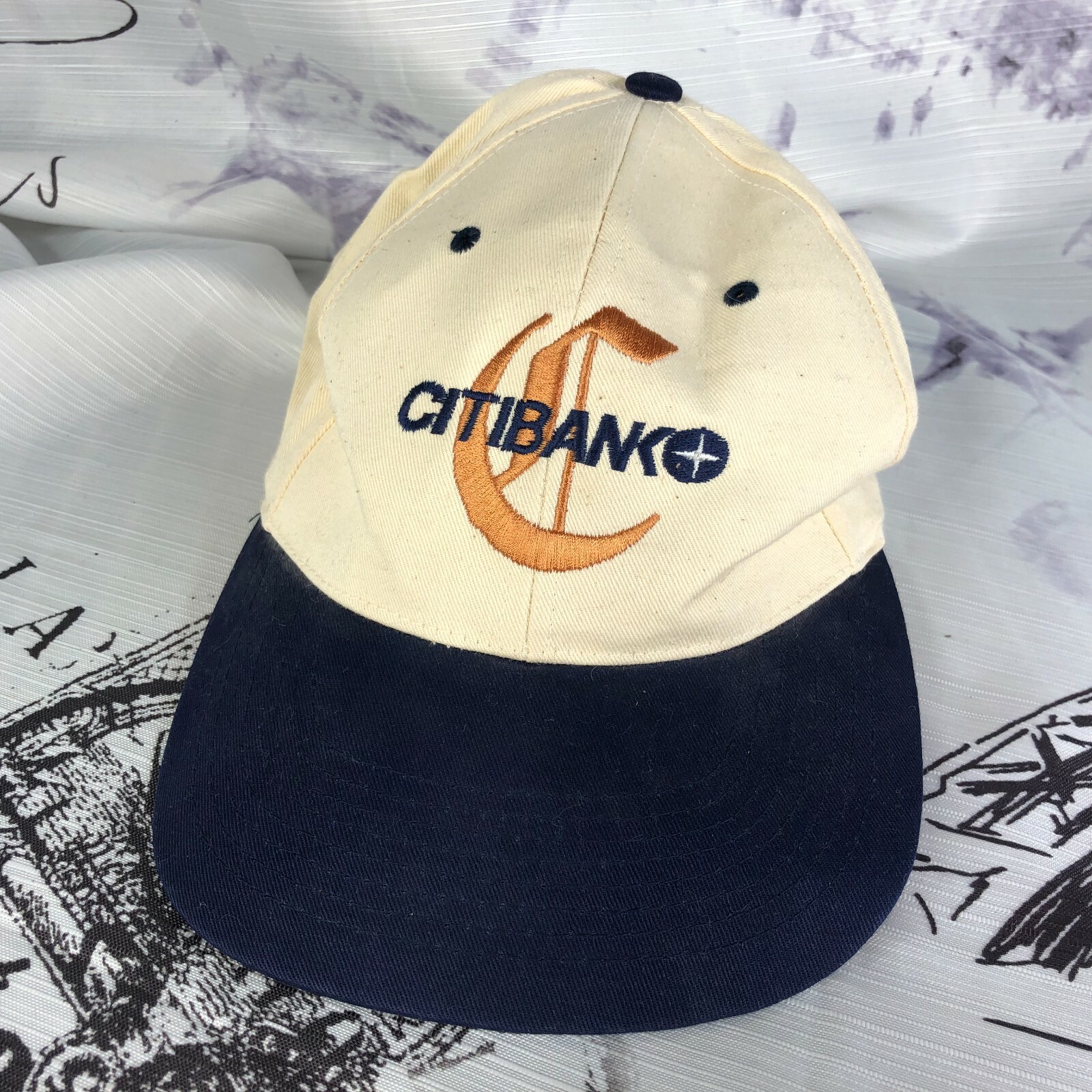 Official Vintage Citi Bank Employee Work Baseball Cap Hat One Size ...