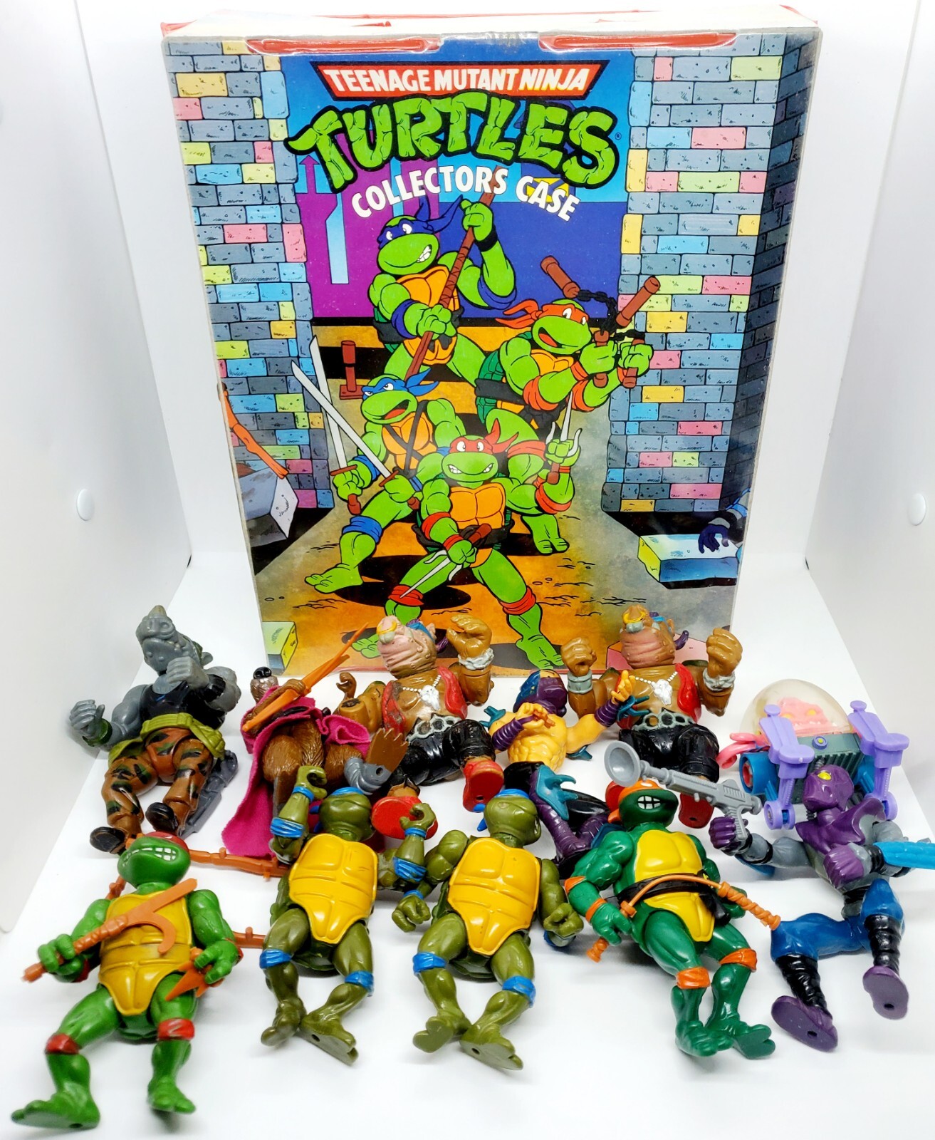 TMNT Teenage Mutant Ninja Turtles Collector's Case (1st Edition) with ...