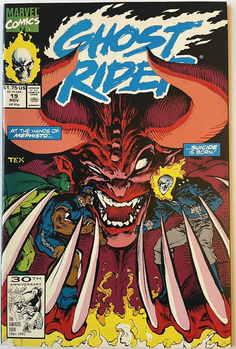 Ghost Rider Vs Mephisto