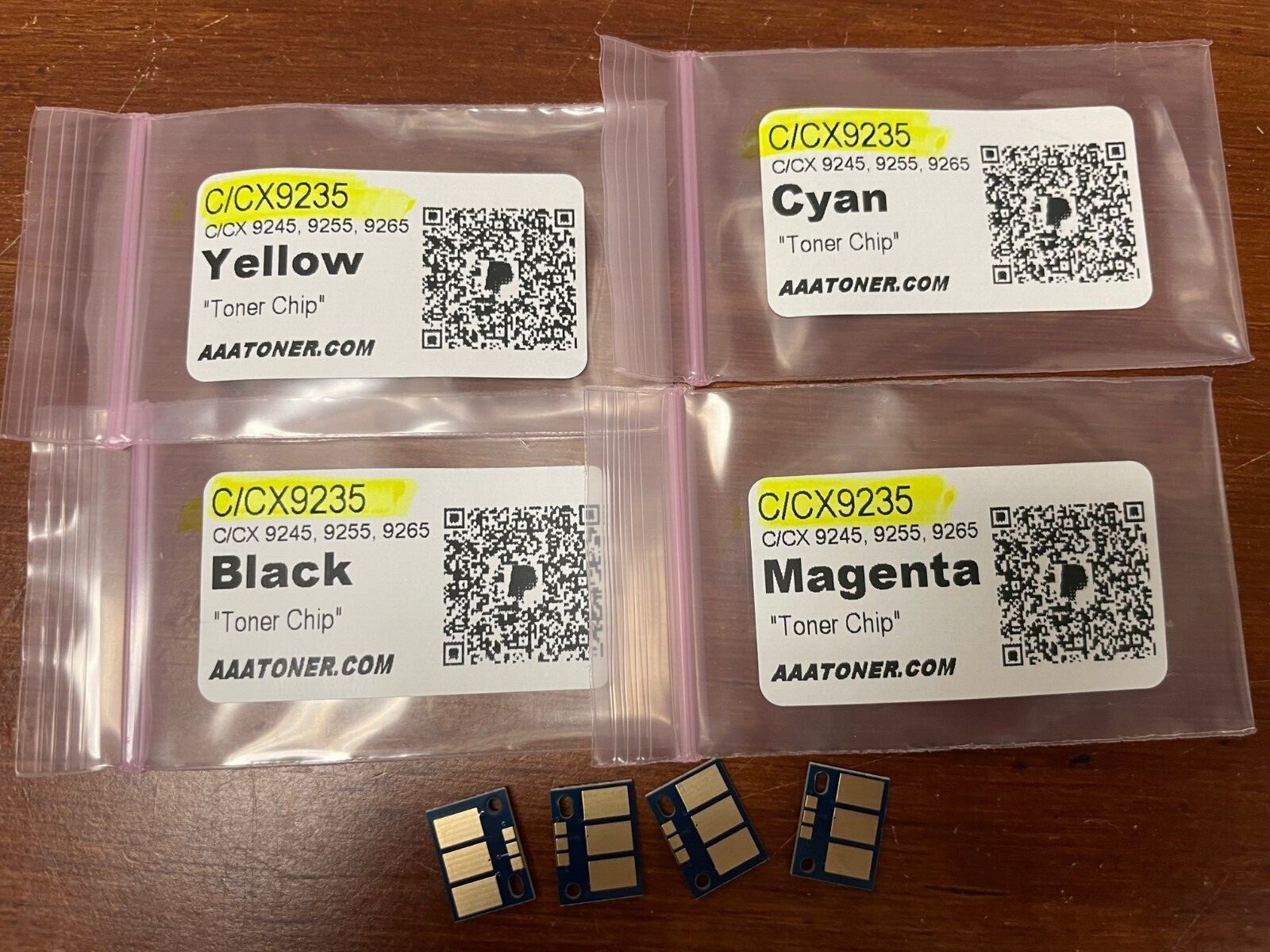 4 Toner Chip for Lexmark CX 9235 C9245 C9255 C9265 CX9245 CX9255 CX9265 ...