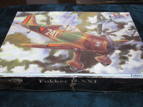 Vintage Classic Airframes Fokker D.XXI "The Dutch Defender" Plastic ...