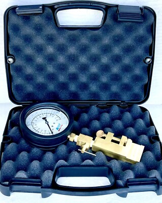 NNI Hydrant Flow Clamp on Pitot Flow Gauge Dual Read 160Psi 2120 GPM ...