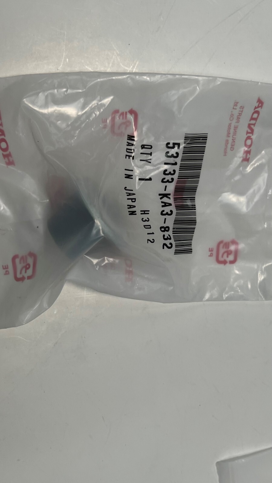 Genuine OEM New Honda Handlebar Rubber Mount 4pc 53133-KA3-832 | eBay