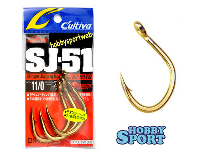 AMI OWNER SJ 51TG SIZE 11/0 PER ASSIST VERTICAL JIG 290 LB MARE BARCA 3 ...