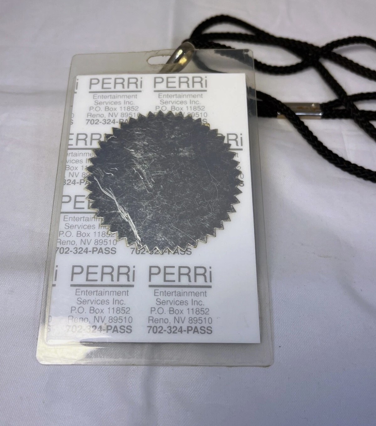 NIRVANA 1993 ALL ACCESS TOUR LAMINATE / BACKSTAGE PASS - VERY RARE ...
