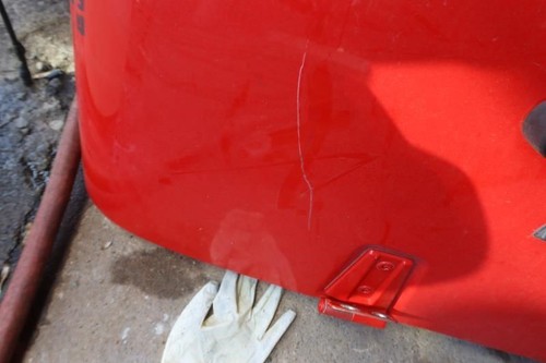 2007-2018 Jeep Wrangler JK JKU OEM Hood PRC Firecracker Red 68170741AC ...