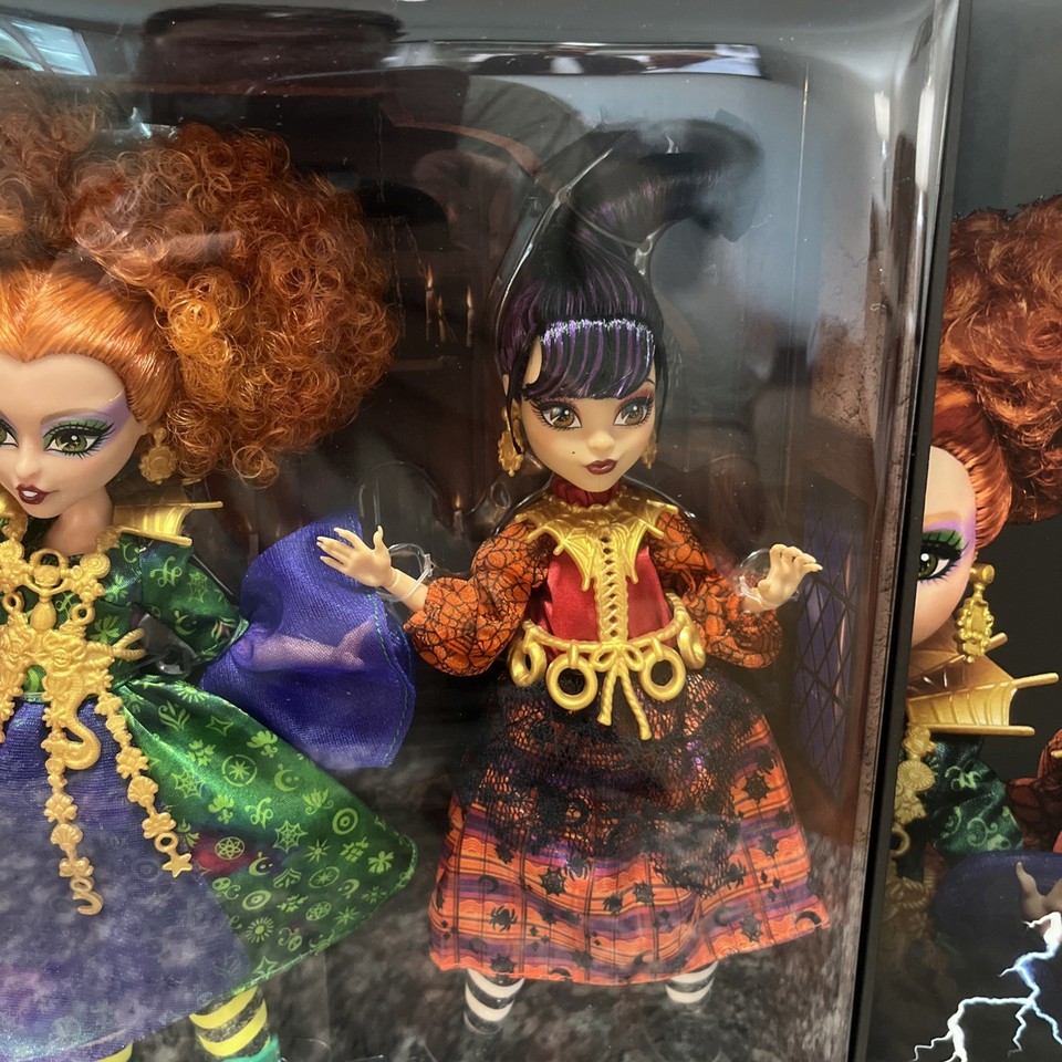 Mattel Creations Monster High Disney’s *HOCUS POCUS* -Sanderson Sisters ...