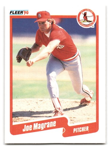 Joe Magrane 1990 Fleer Baseball #252a St. Louis Cardinals | eBay