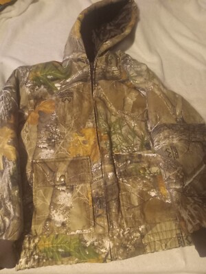 Pursuit Gear YOUTH Predator Bomber Hunting Jacket (Realtree Edge) Size ...