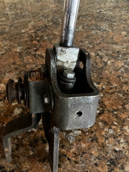 1965 Mustang 4 Speed Shifter and Shift Rod with Knob | eBay