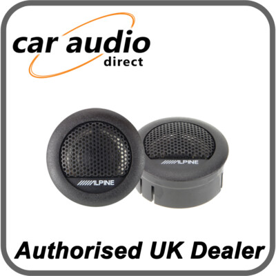 Alpine SXE-1006TW - Mylar-Titanium Balanced Dome Tweeter 3cm | eBay