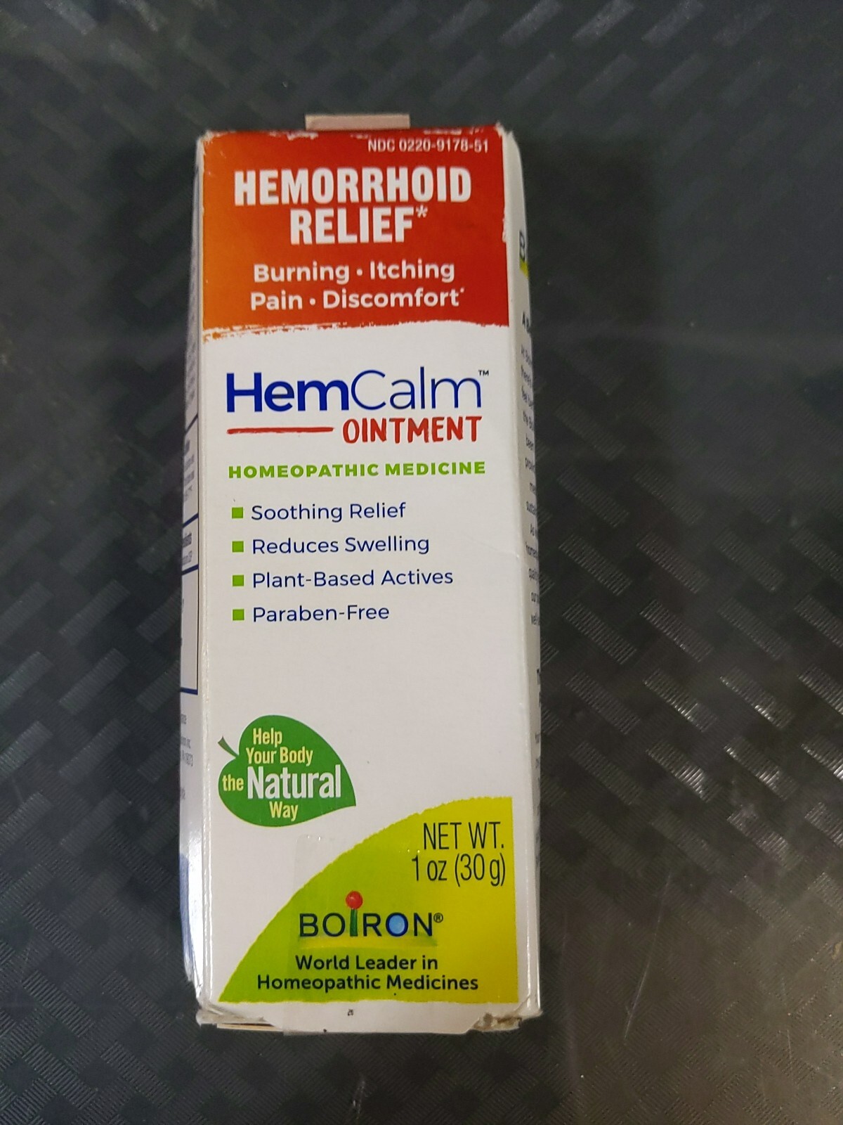Boiron HemCalm Ointment For Hemorrhoid Relief, 1 Oz Exp. 05/2028 #L11 ...