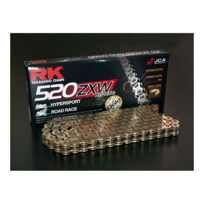 RK 520 Zxw Motorradkette CHAIN RK520ZXW GG 118R Gold | eBay