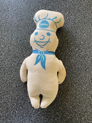 Vintage Pillsbury Doughboy Plush Stuffed Animal Doll 14” | eBay