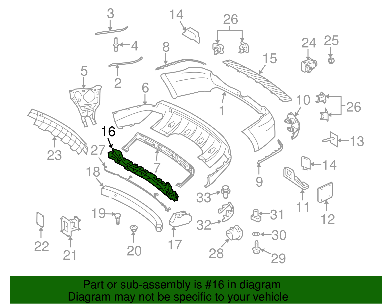 Mercedes-Benz+1648852565+Genuine+OEM+Energy+Absorber for sale online | eBay