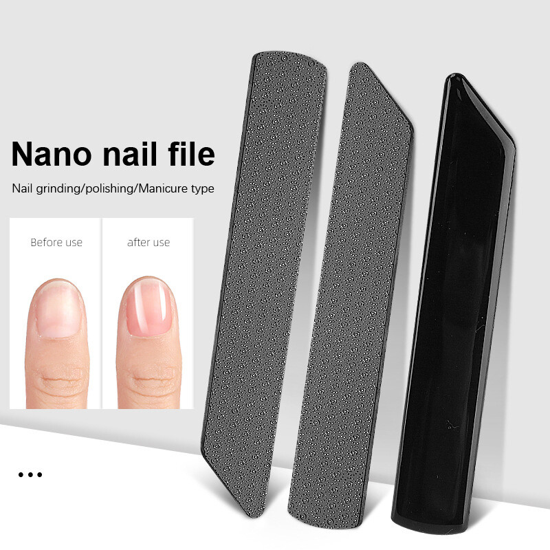 Nano Glass Polishing Nails File Dead Skin Care Removal Manicure ...