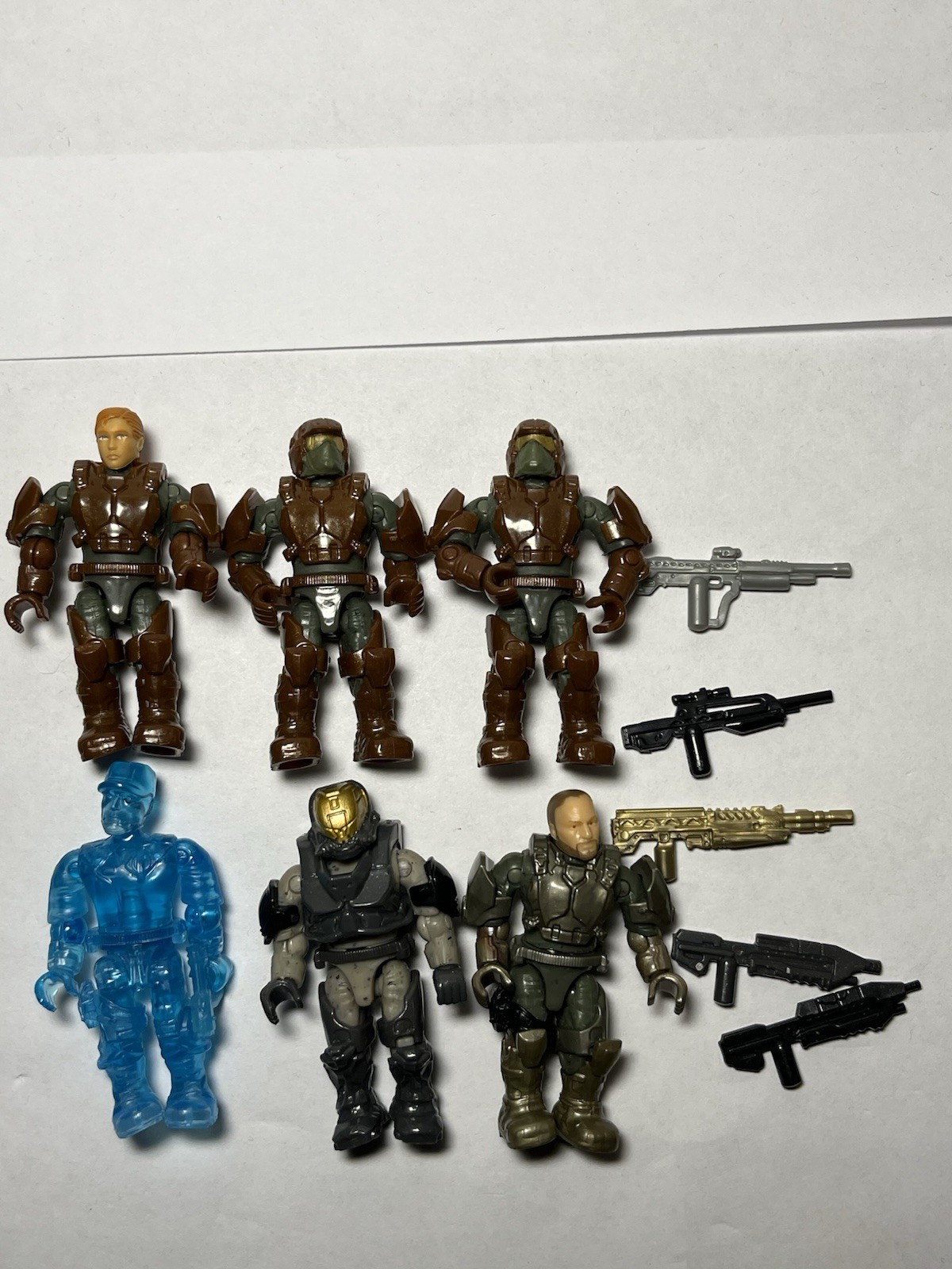 Halo Mega Construx Captain Cutter Marine Flame Marine Lot Sgt. Forge | eBay