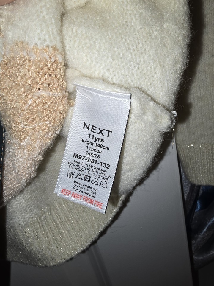 Girls Next Christmas Jumper Age 11 Years New Without Tags Absolutely ...