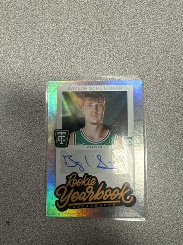 24-25 Panini Prizm Totally Certified Baylor Scheierman Rookie Auto | eBay