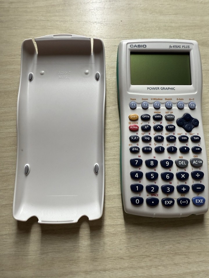Casio Power Graphic Calculator fx-9750G Plus w/ Cover Case Green ...