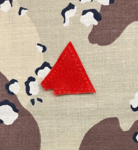 Original Iraqi Republican Guard Sleeve Triangle Patch, Saddam Hussein ...