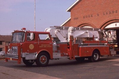 Princeton NJ Mack CF Baker Aerialscope Tower Ladder - Fire Apparatus ...