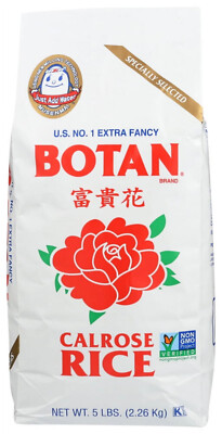 Botan Calrose Rice, Medium Grain, also known as sticky rice, non-GMO ...