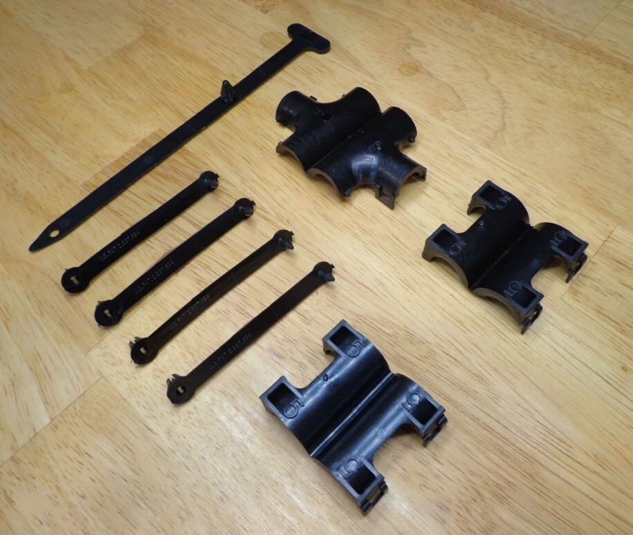 WIRE HARNESS RETAINERS! FOR MOPAR A/B/C/E DODGE PLYMOUTH CHRYSLER ...