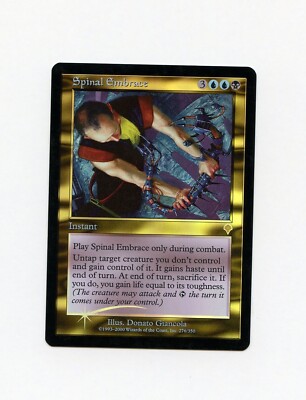 Spinal Embrace Invasion FOIL LP light clouding Magic the Gathering | eBay