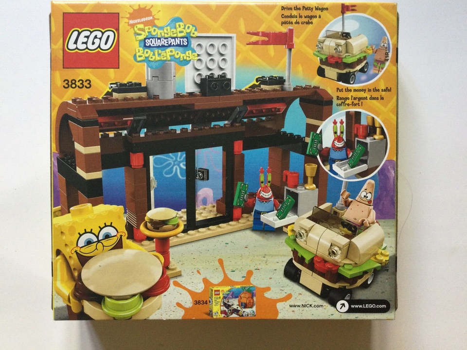 Lego #3833 Krusty Krab Adventures -New in box/Hard to find | eBay