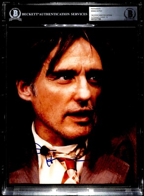 Dennis Hopper Hoosiers Signed 8x10 Photo Auto Grade 10 BECKETT (Grad ...