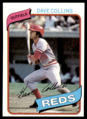 1980 TOPPS BASEBALL #73 DAVE COLLINS | eBay