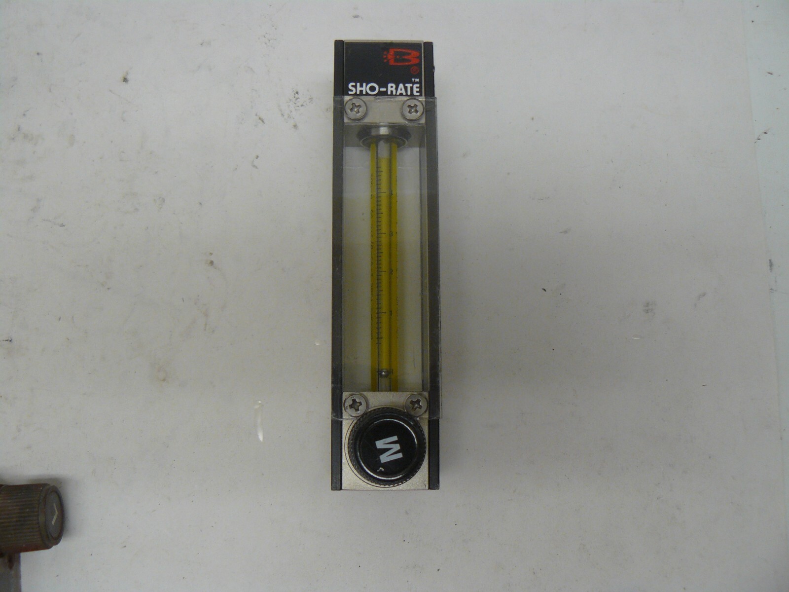 Brooks 1350/D2D3F1B5B000 flow meter 0-5 I/H liquid 1.0kg/dm3 SHO-RATE ...